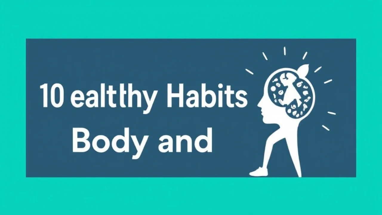Essential 10 Healthy Habits for a Strong Body and Mind