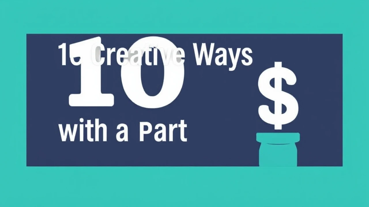 10 Creative Ways to Boost Income with a Part-Time Job