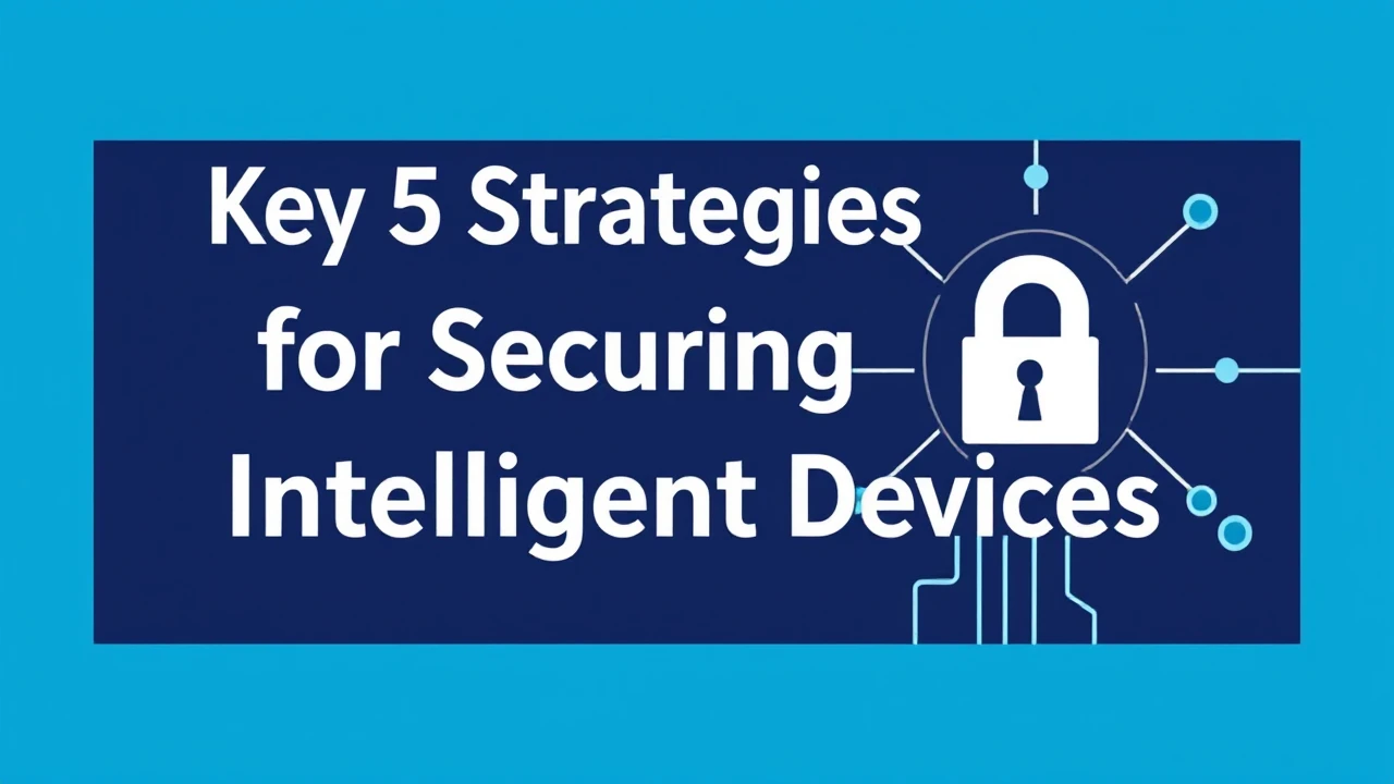 Key Five Strategies for Securing Your Intelligent Devices