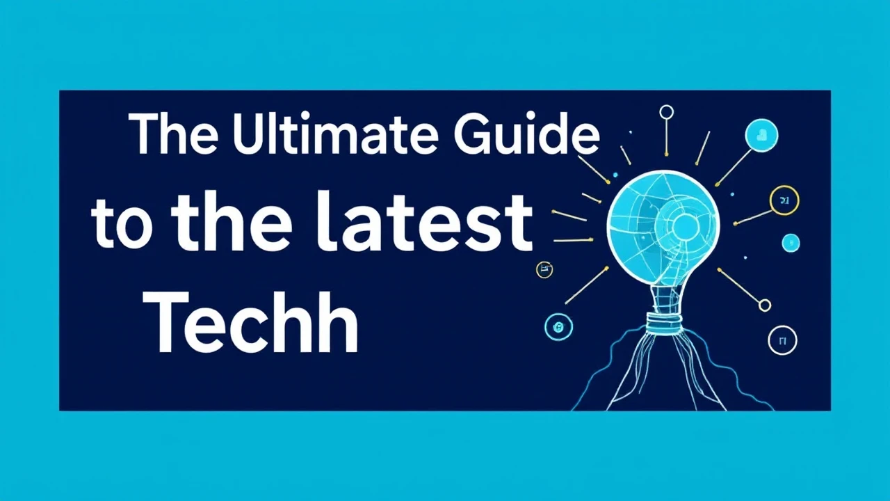 The Ultimate Guide to the Latest Tech Trends