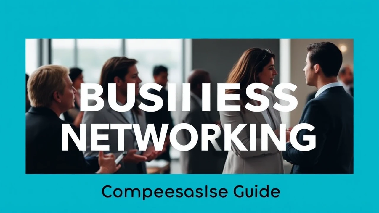 Becoming Proficient in the Craft of Business Networking: A ...
